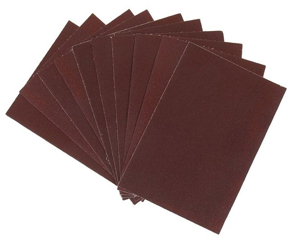 Бумага наждачная №20, P70, 240 x 170 мм, 10 шт