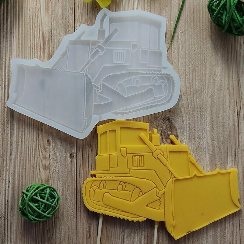 Молд силиконовый Brilliant Mold. Форма Бульдозер