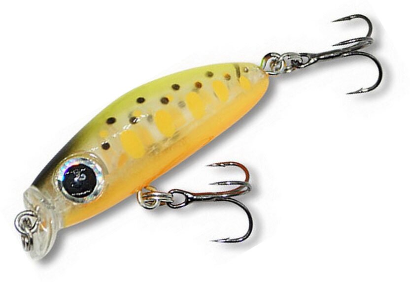 Воблер Kosadaka TIM XS 35F плав, 35мм, 2.3г, 0.1-0.4м цвет OTR