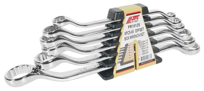 JTC Набор ключей накидных. JTC-PR1012S
