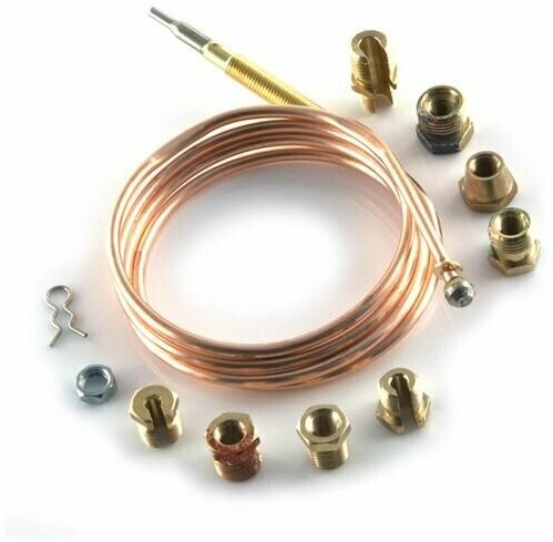 Термопара универсальная 120см RRES-CG/01 для духовок Gefest и электроплит Мечта в комплекте 9 гаек (w151)