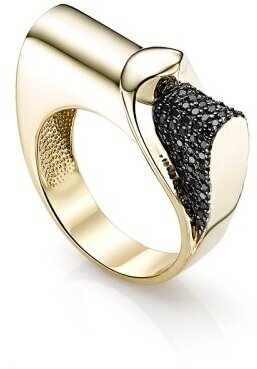 Кольцо, белое золото, 585 проба, бриллиант