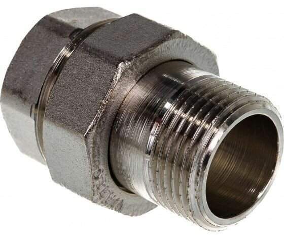 Сгон прямой Valtec американка внутренняя-наружная резьба 1" 1 шт