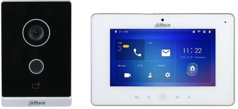 Комбинированный домофон Dahua DHI-KTW01, белый