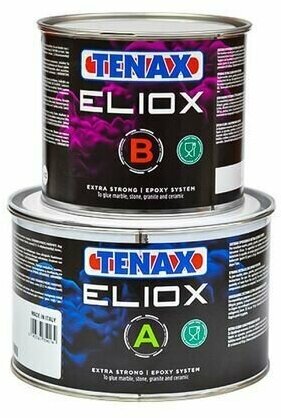 Густой эпоксидный клей ELIOX 1,5 + 0,75 кг, прозрачный