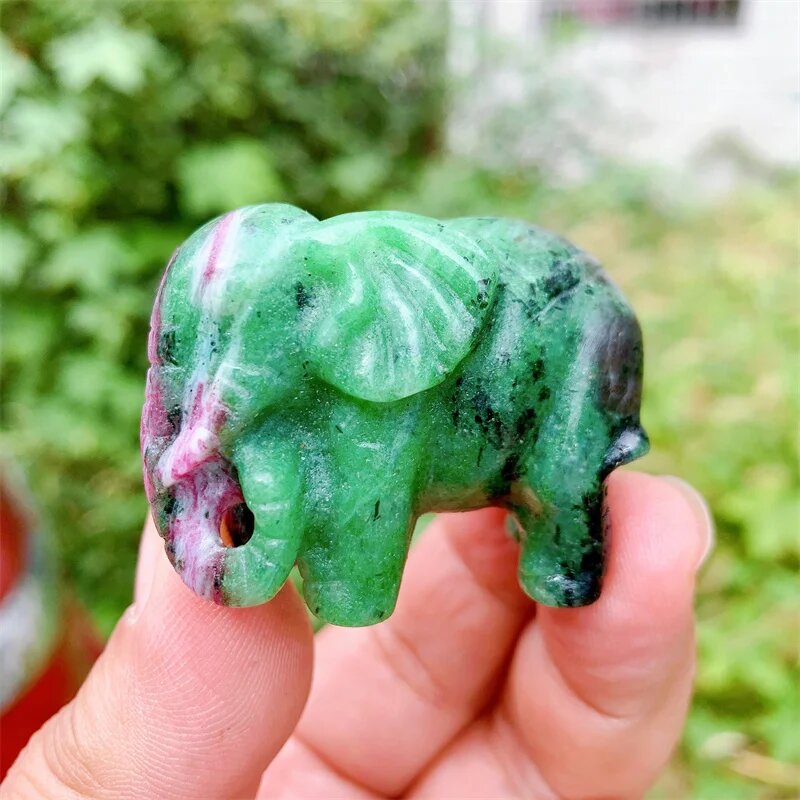 Рубин в Слон-цоизит, 4,7 см