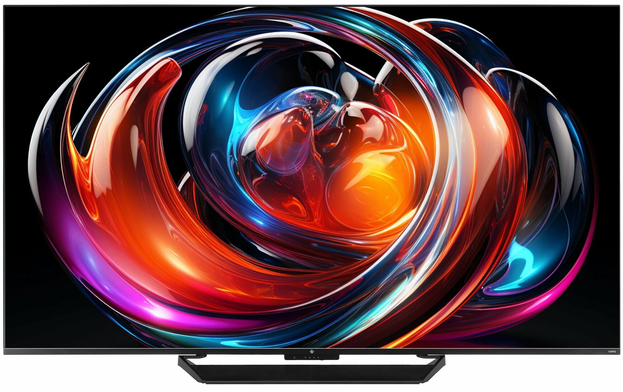 65" (164 см) Телевизор DEXP 65MCG, серый (Mini LED, QLED, 4K UltraHD, Wi-Fi, 144 Гц, Google TV)