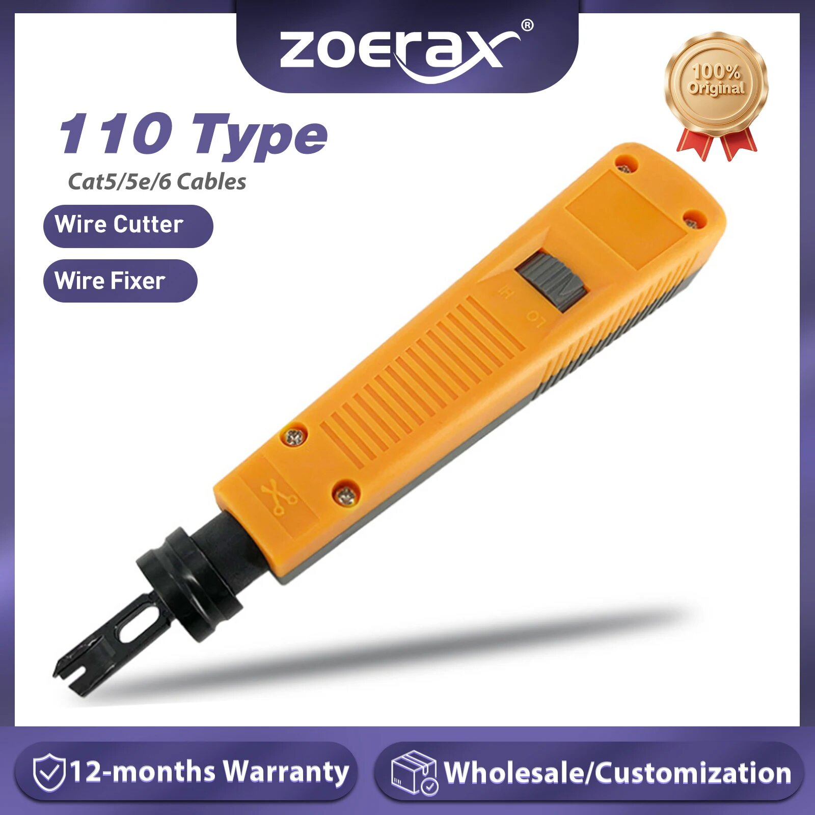 Инструмент для обжима ZoeRax 110 лезвий