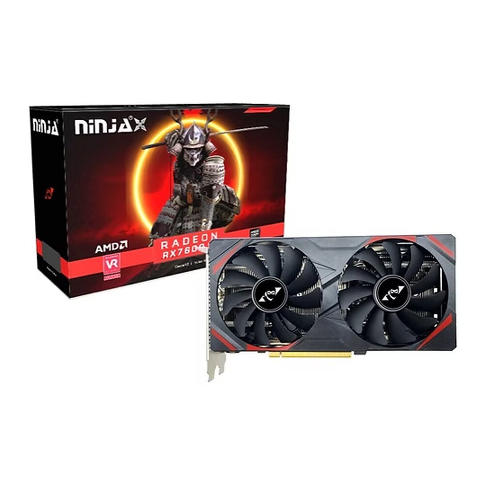 Видеокарта Ninja (Sinotex) Radeon RX 7600 8 ГБ (RX 7600 8GB), RTL