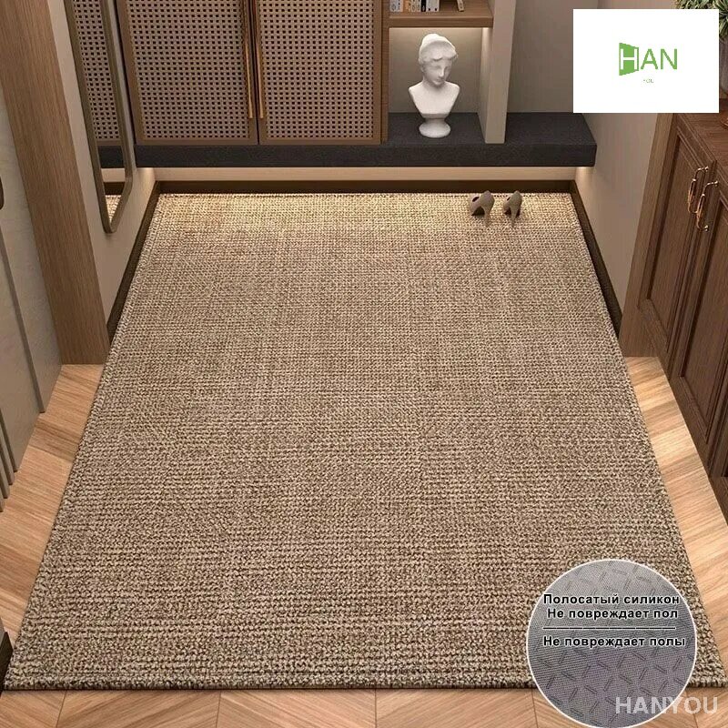 Этнический принт на бестселлере YYD Carpet, размер 0,9x1,2 м в светлокоричневом цвете