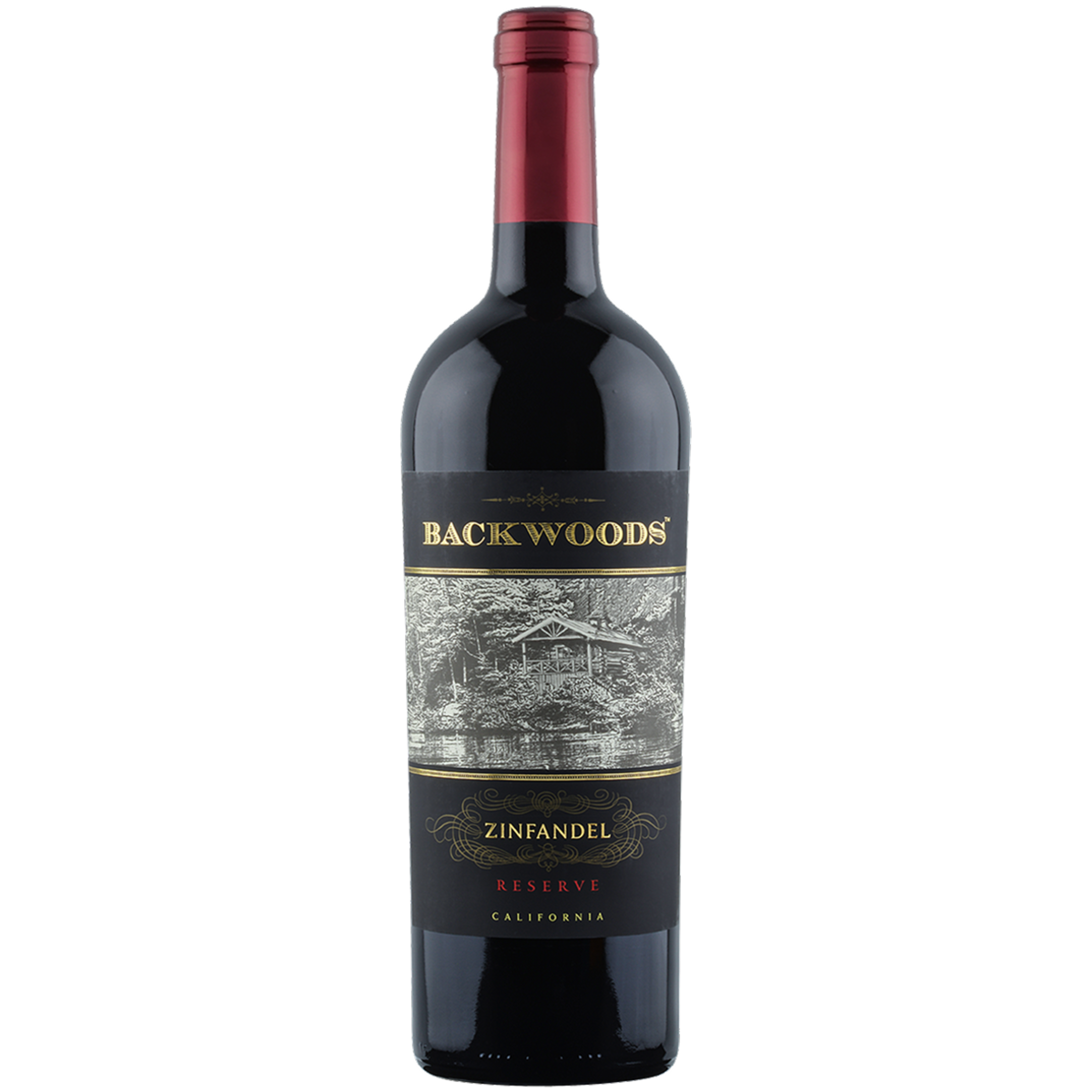 Вино Backwoods Zinfandel Reserve красное полусухое 0,75 л