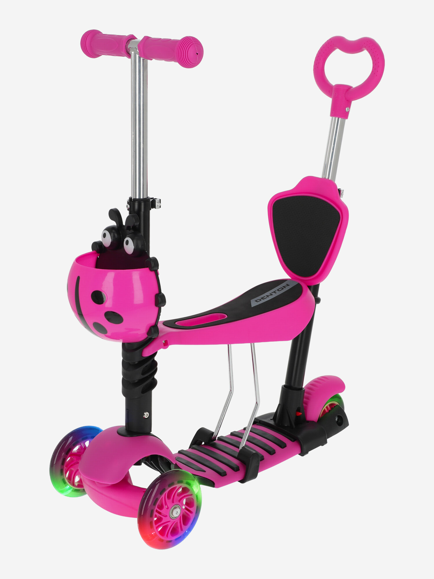 140711-1J one size Самокат детск. Kids' scooter розовый р. one size