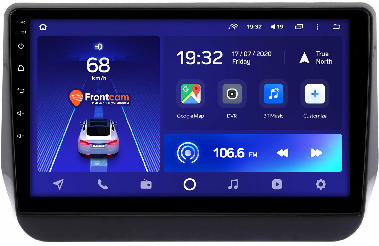 Штатная магнитола Hyundai Grand Starex Urban 2017-2021 Teyes CC2L PLUS 2/32 9" RM-9-465 Android 8.1 (DSP, IPS, AHD)