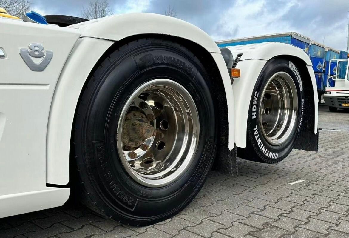 Колпаки колесные задние (2шт.) R22,5 Нержавейка