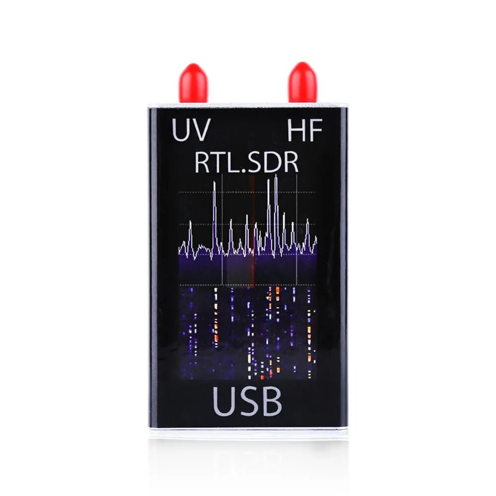 Приемник RTL-SDR 100 кГц-1,7 ГГц, программный радиоприемник, авиационный диапазон, КВ, AM FM