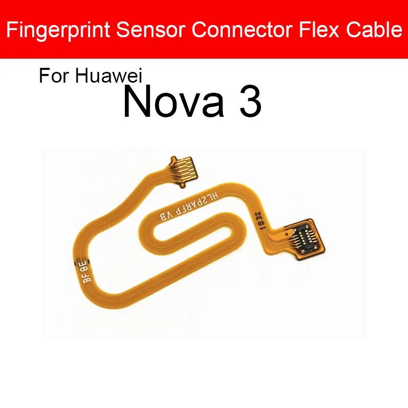 Гибкий кабель домашнего датчика для Huawei Nova 2 2s 2i 3 3e 3i 4 4e 5i 5 PLUS Pro Lite, ключ меню, датчик отпечатков пальцев, гибкий кабель, ремонт