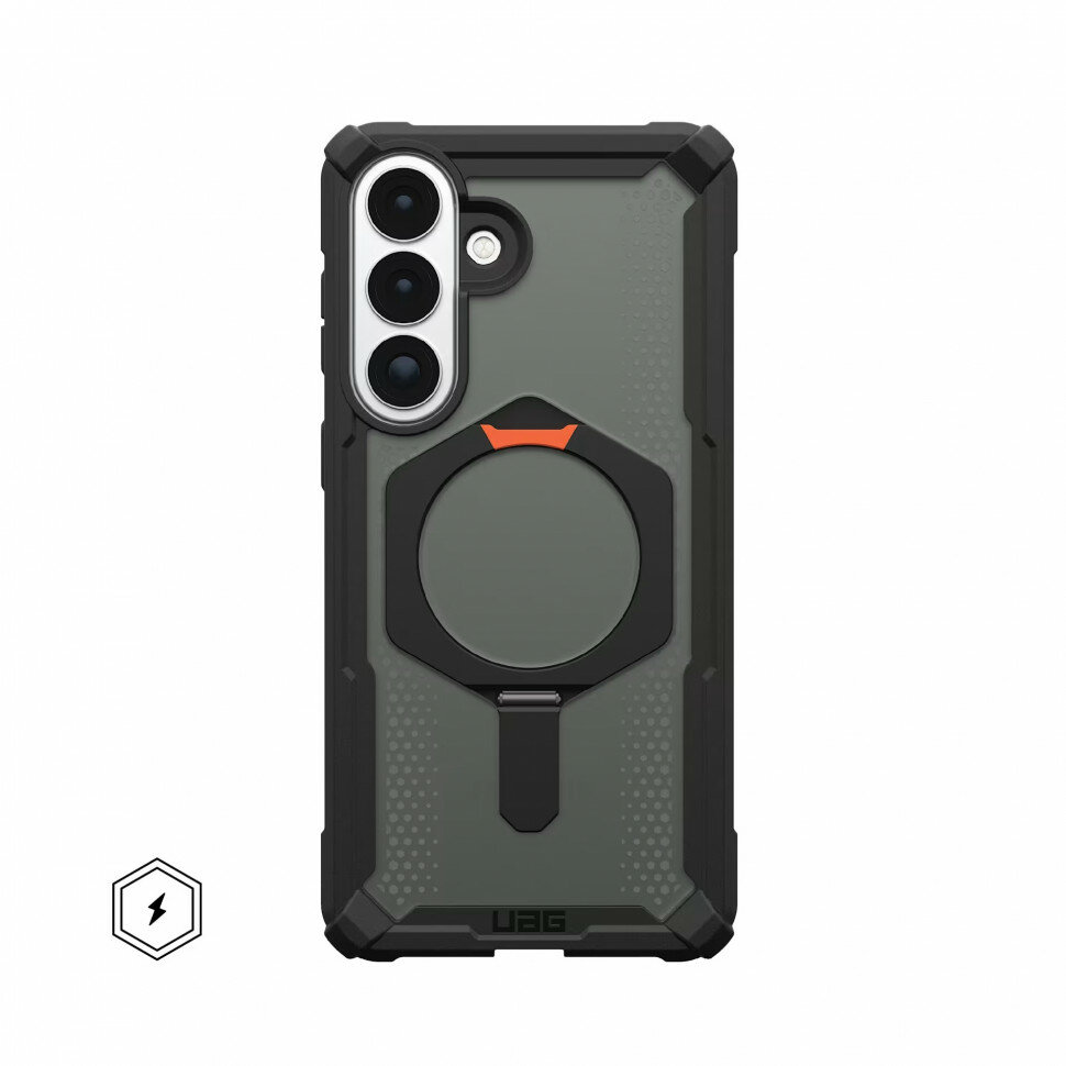 Чехол UAG Plasma XTE для Samsung Galaxy S26 Plus черный/оранжевый (Black/Orange)