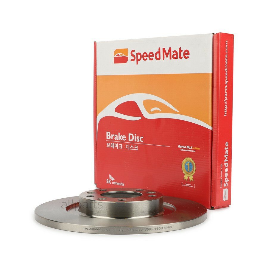 SPEEDMATE SM-BDE084 Диск тормозной задний CITROEN C4 Picasso II, C5 Aircross, Despatch PEUGEOT 5008 II,408 II,308 III OPEL