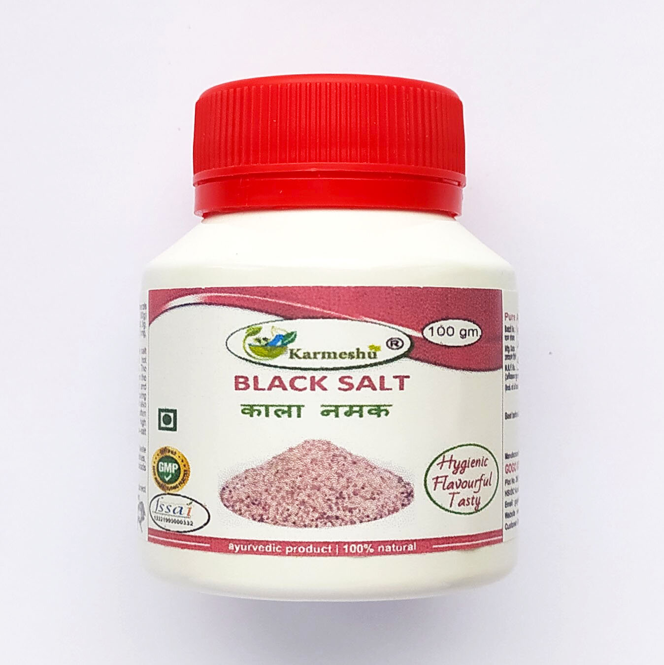 Черная Соль Кармешу ( Black Salt Karmeshu ) 100 гр банка с дозатором