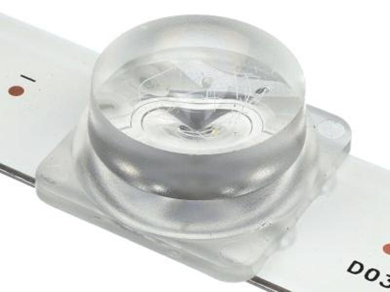 Комплект светодиодной подсветки JL-010-D55030901-02S V1 (5 планок по 1038 мм 9 линз)