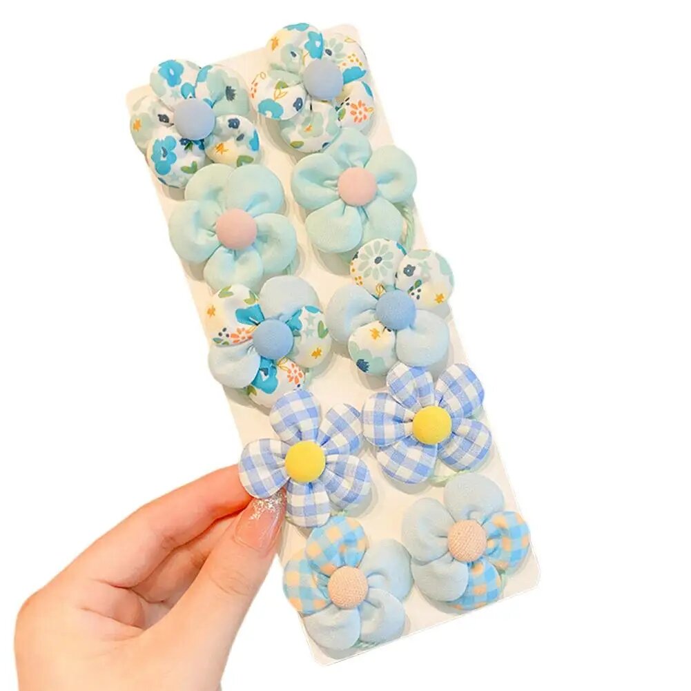 Детские резинки для волос Flower Hair Bands, Цвет: E