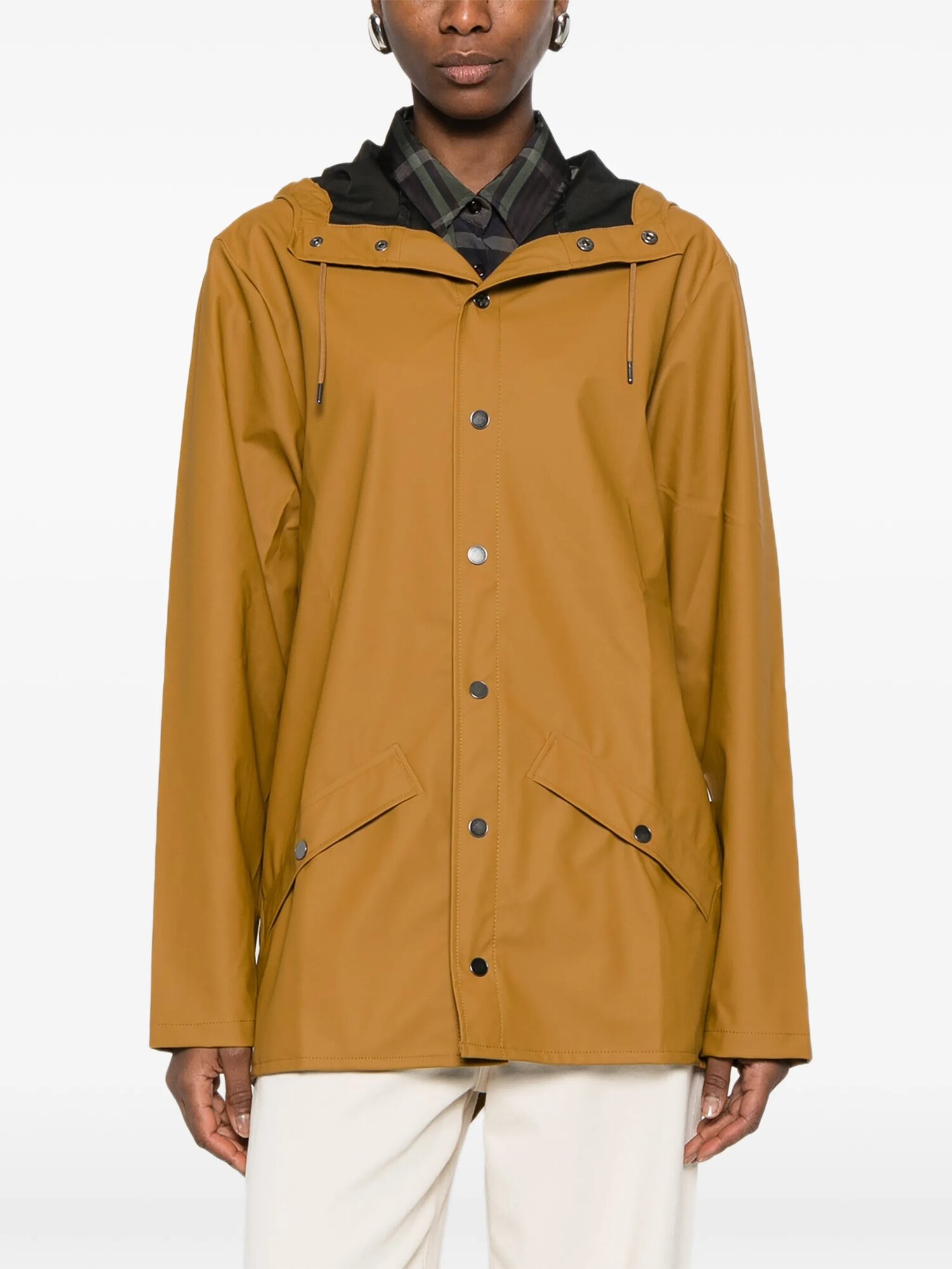 Куртка RAINS, размер L, brown — фото 1