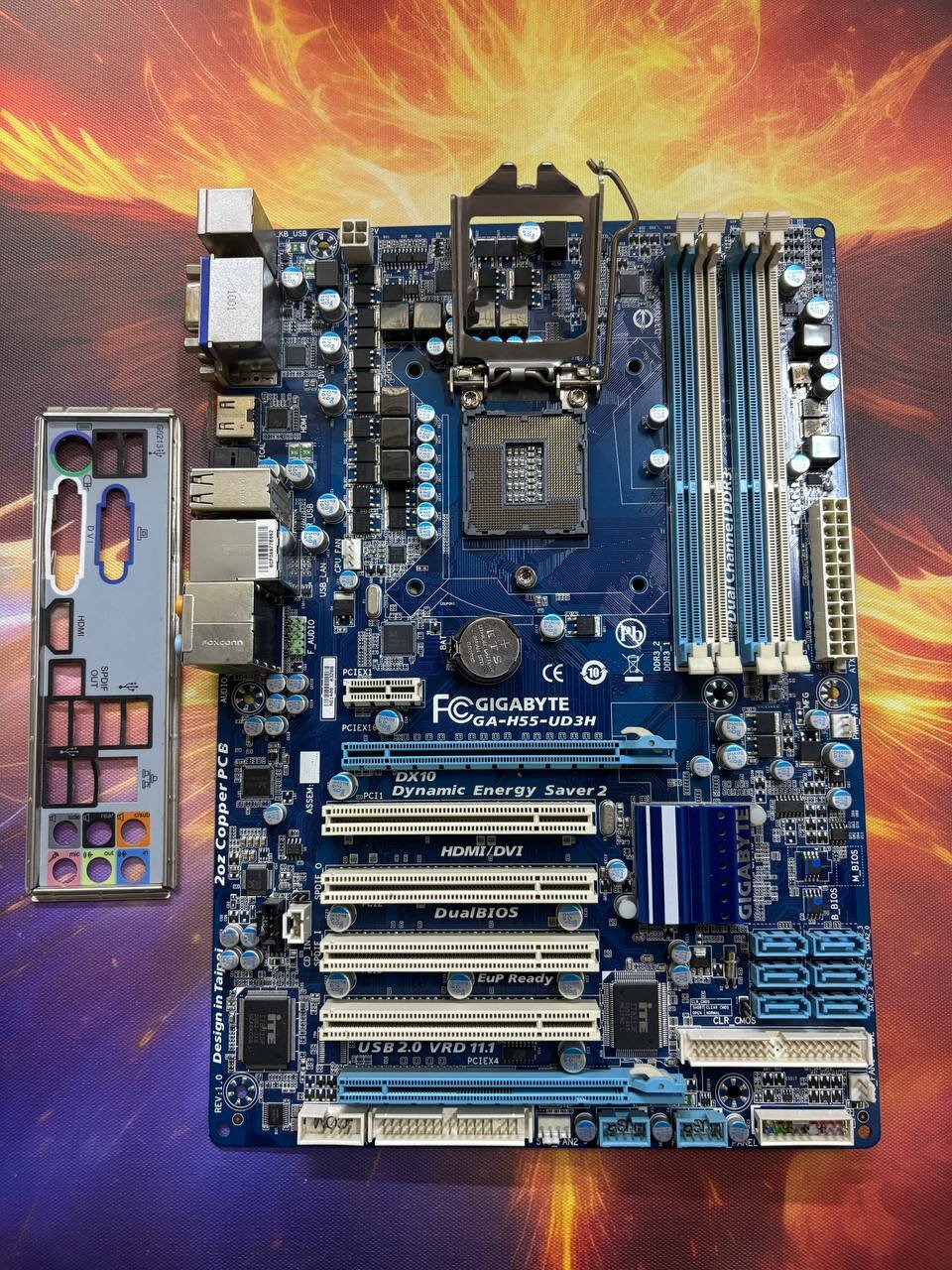 Материнская плата GIGABYTE GA-H55-UD3H Socket 1156