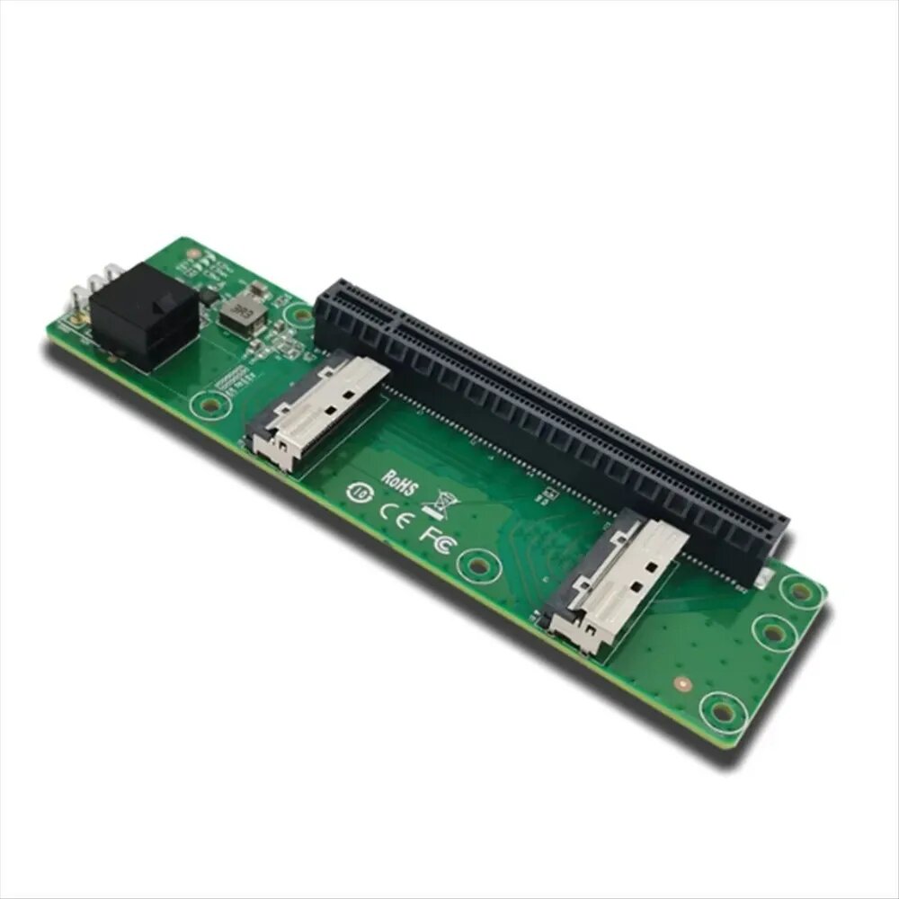 2x MCIO X8 На Слот PCIe5.0 X16 Riser XIC 0516PE базовая модель серии