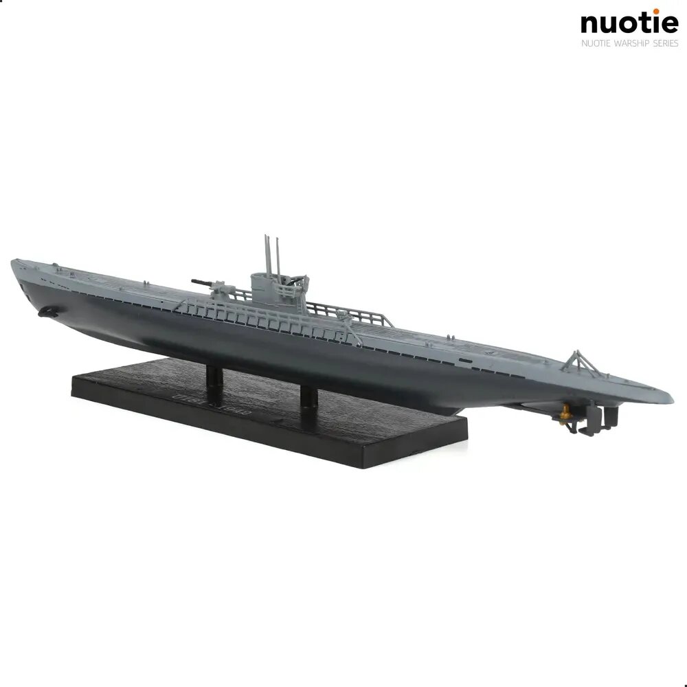 Модель подлодки U-181 (Type IXD2) Kriegsmarine, 1:350. Металл, готовая. С подставкой. Коллекционная, подарок.