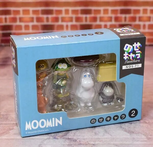 Фигурка Муми Тролль Набор 2 серии Коллекционные фигурки Moomin Characters для мальчиков и девочек