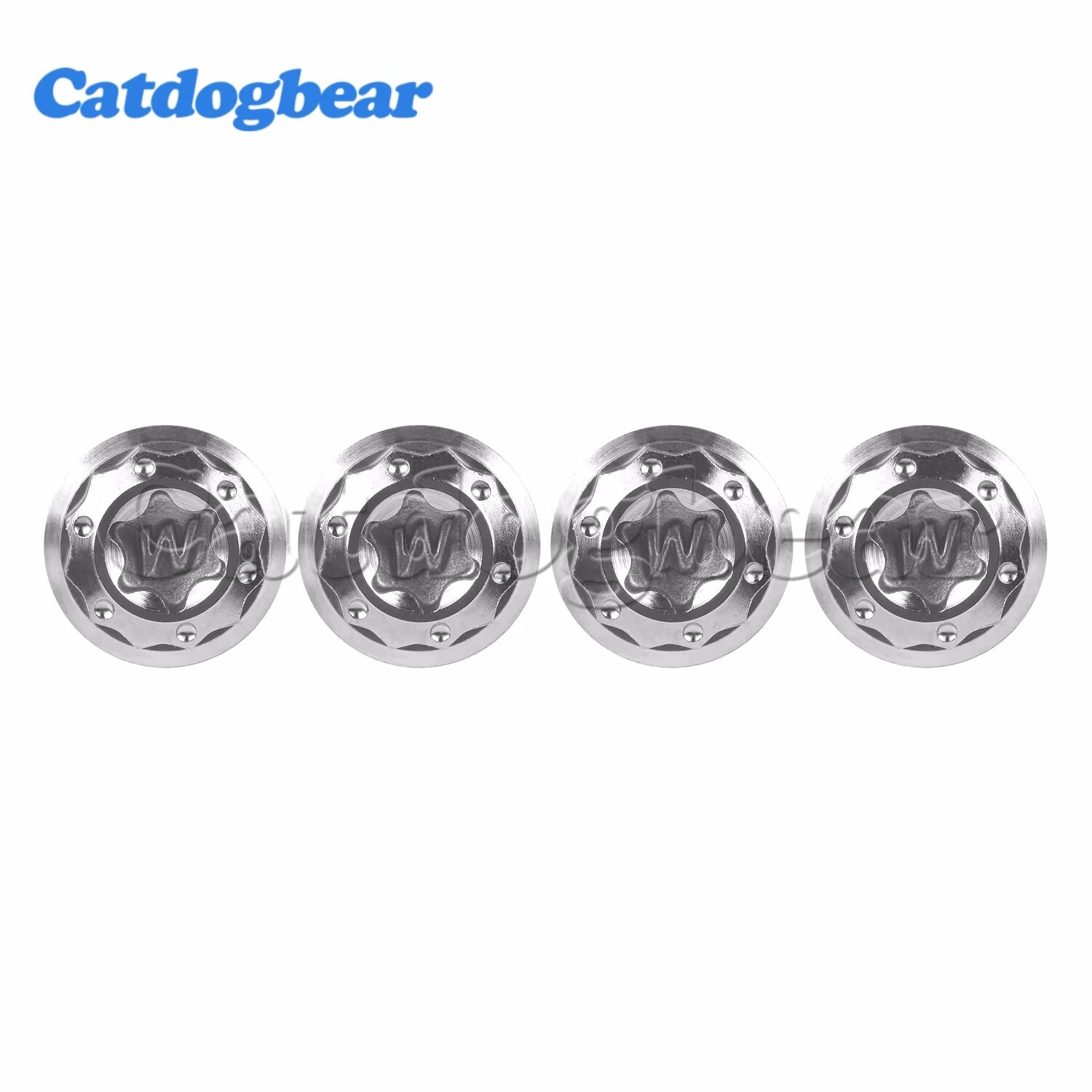Catdogbear титановые болты M8x15 4 шт. Titanium, 50mm