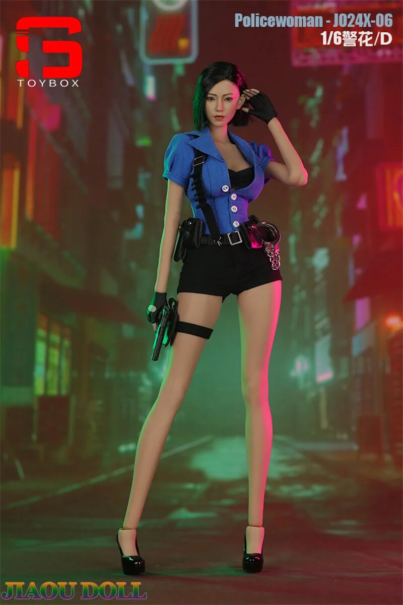 Кукла Policewoman JO24X-06D 1/6