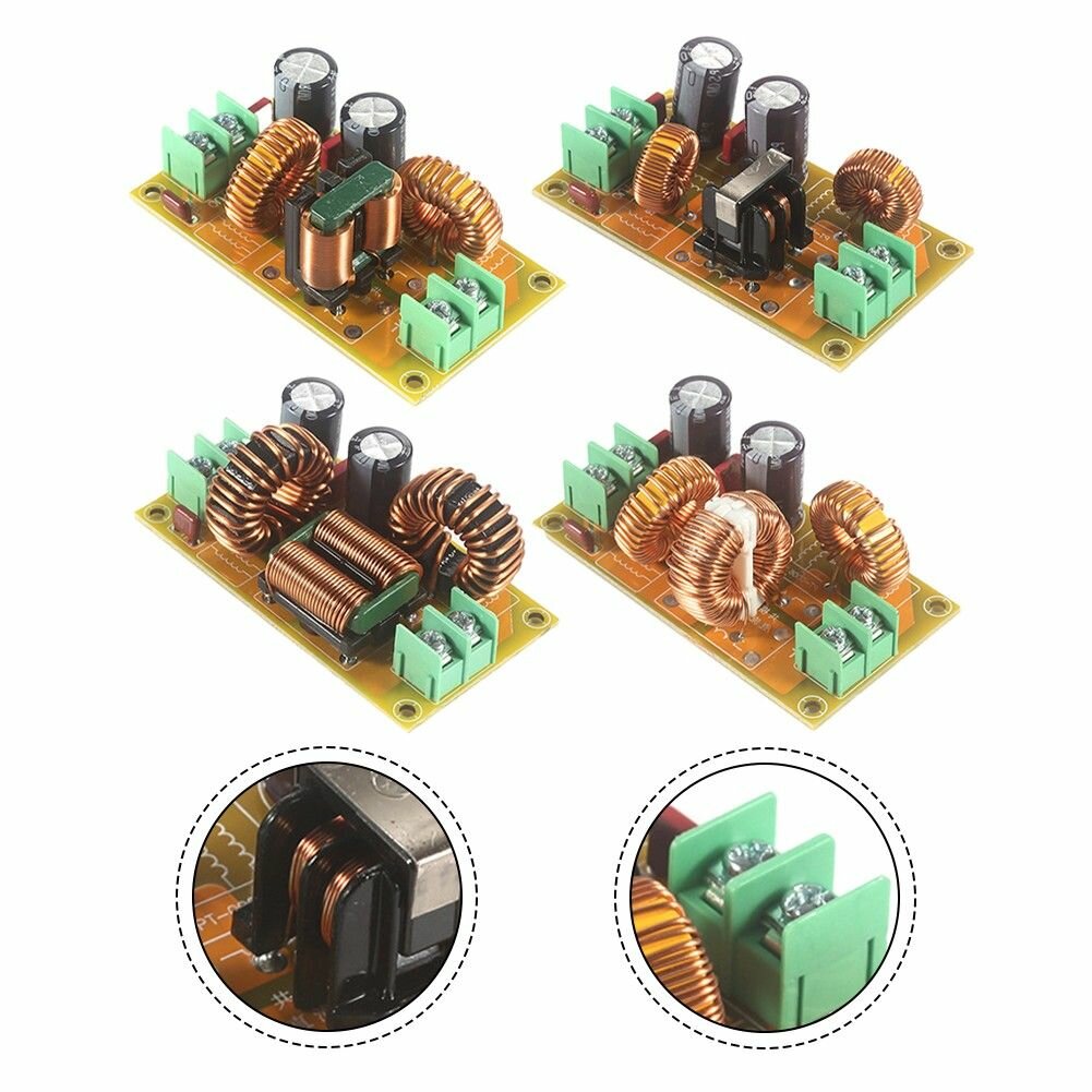 10A 20A DC50V DC LC-фильтр для фильтрации электромагнитных помех EMI