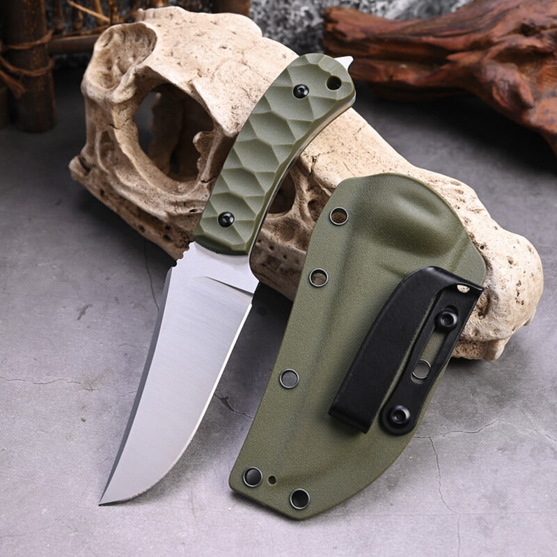 Нож для выживания на природе, походный нож, портативный небольшой нож, с острой рукояткой, нож для мяса, нож для фруктов.