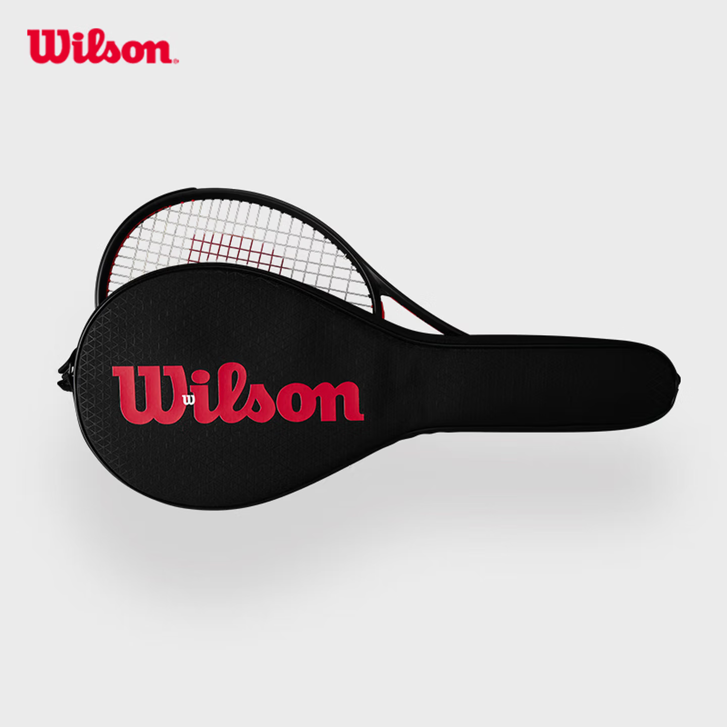Чехол для теннисной ракетки wilson clash v3 racquet черный |защитный, с плечевым ремнем, специально для ракеток clash v3