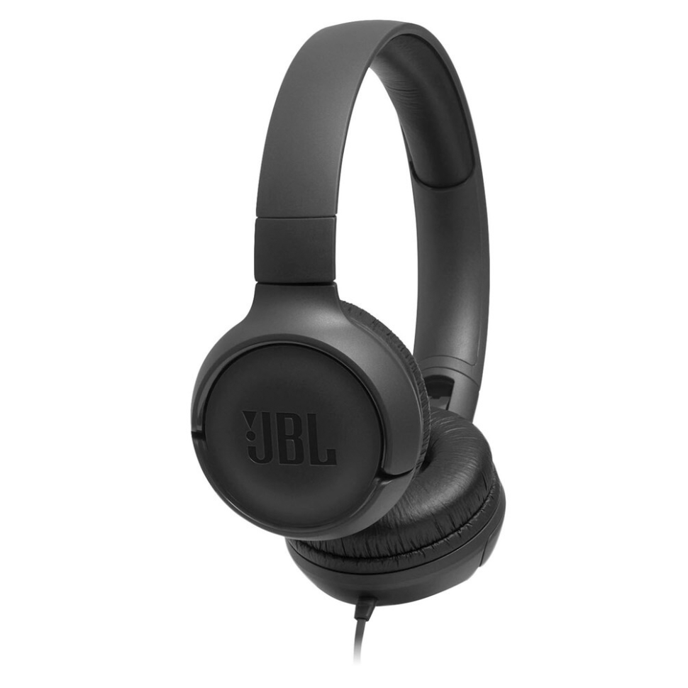 Проводные наушники JBL Tune 500 (JBLT500BLK) Black, складные
