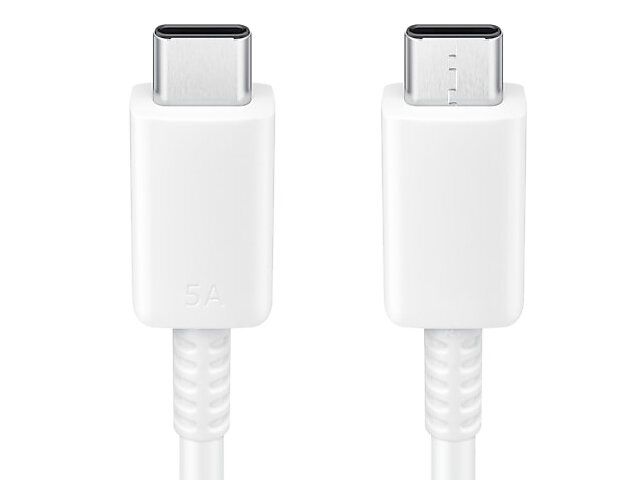Аксессуар Samsung EP-DN975 + Cable USB Type-C - USB Type-C 1m 5A White