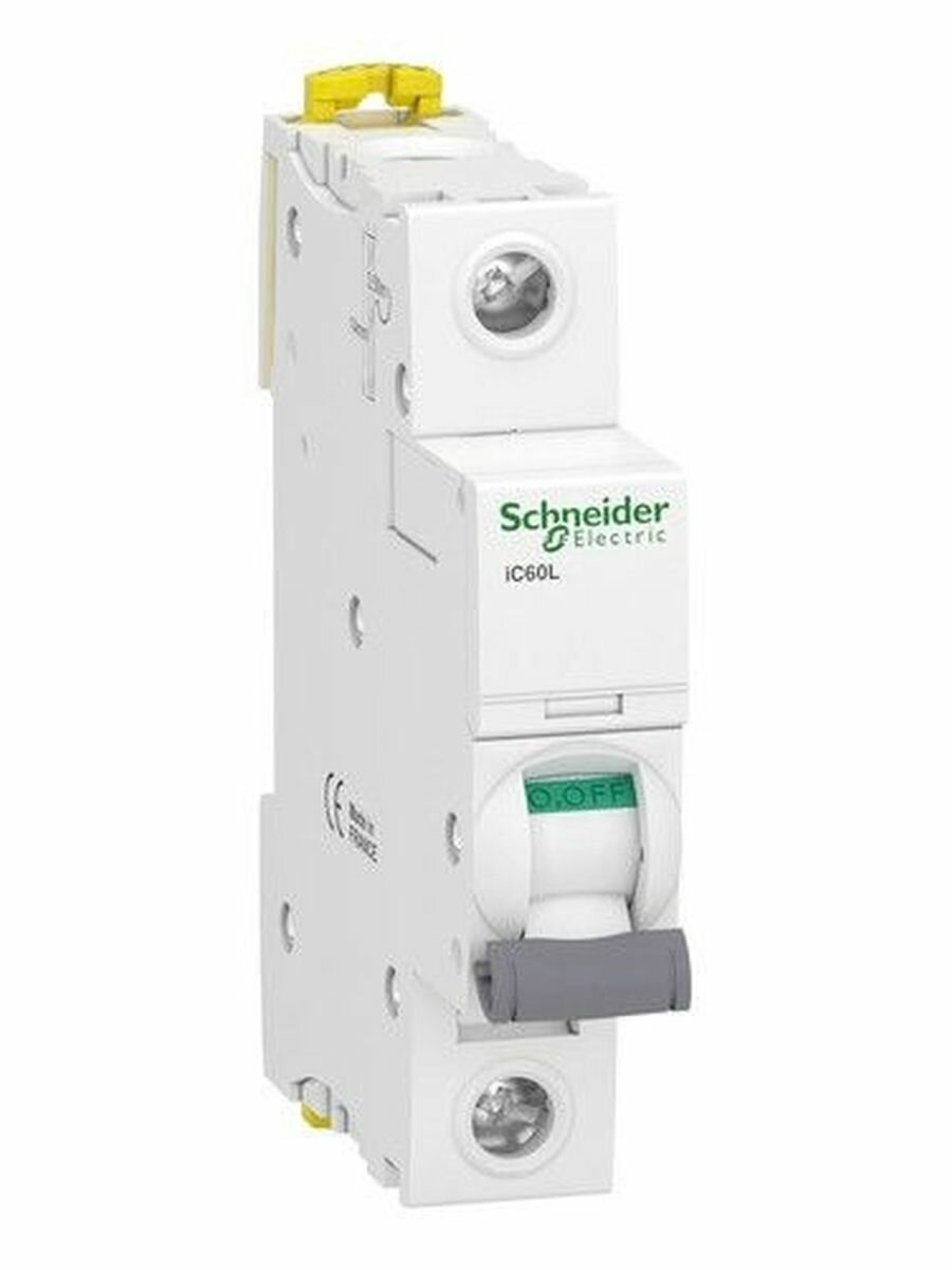Автоматический выключатель Acti9 iC60L, 1 полюс, 6А, В, 15 кА Schneider Electric