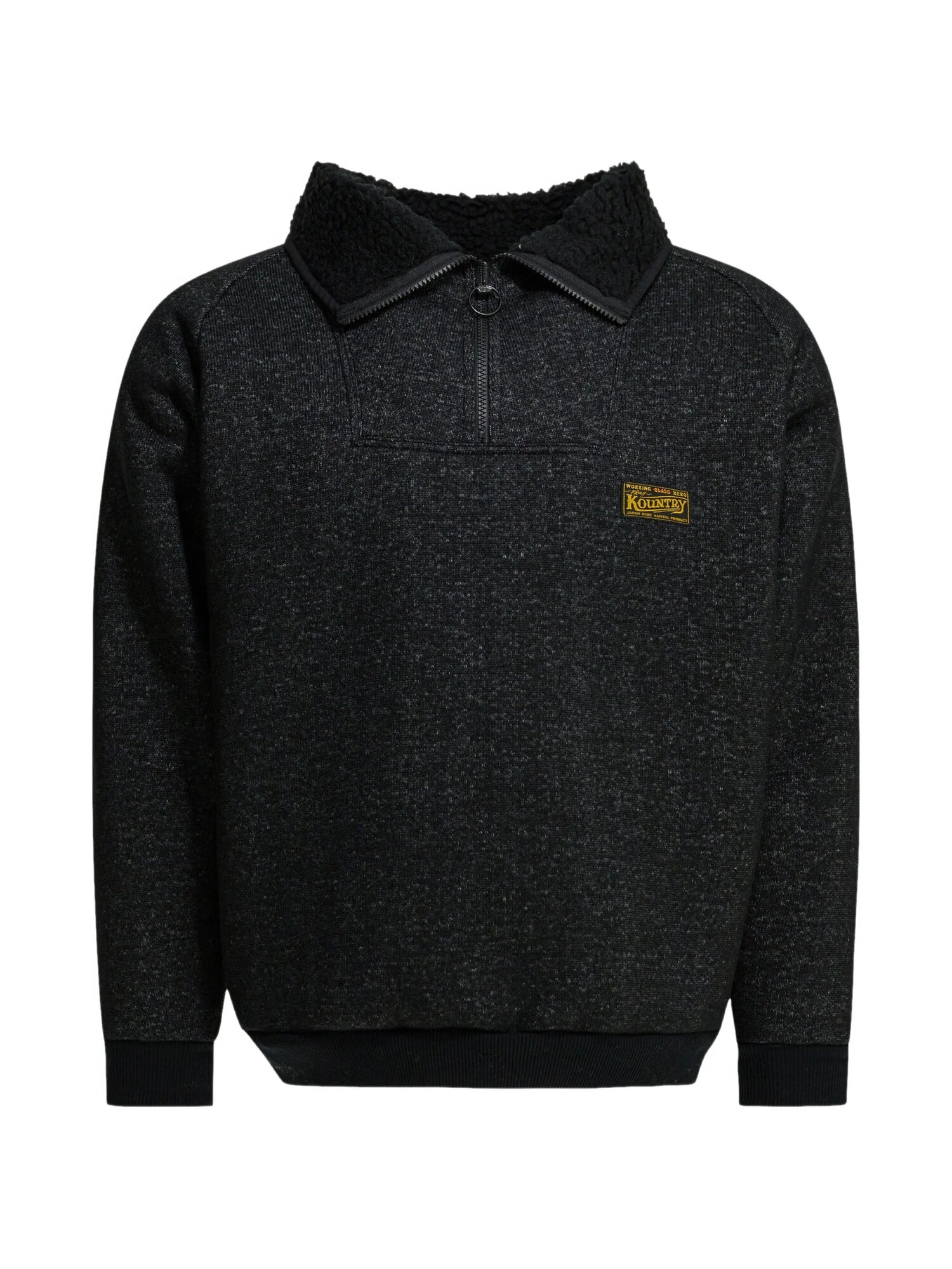 Толстовка KAPITAL Zip fleece sweatshirt