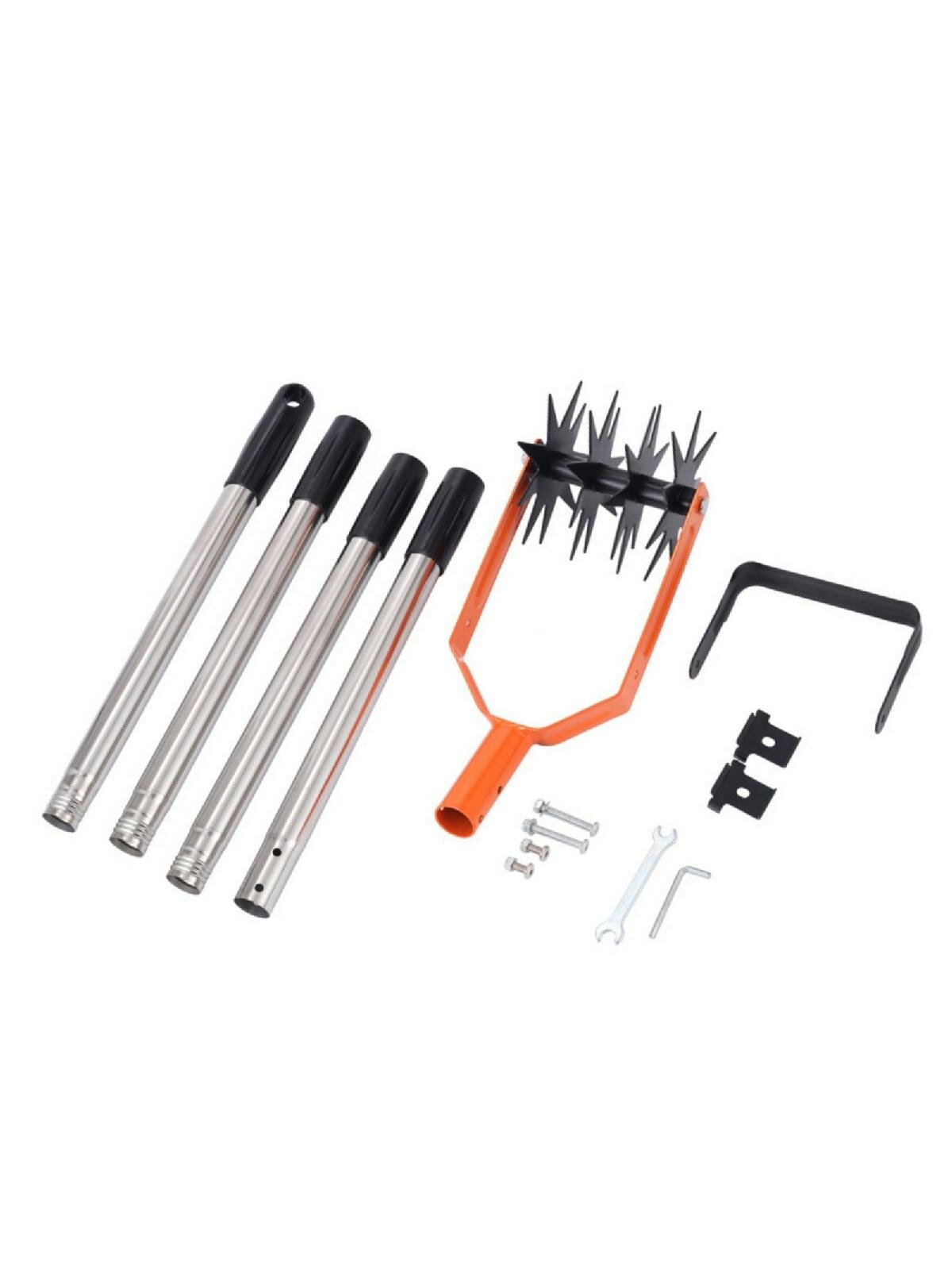 Ручной Роторный Плуг-Культиватор С Регулируемой Ручкой Для Легкой Прополки