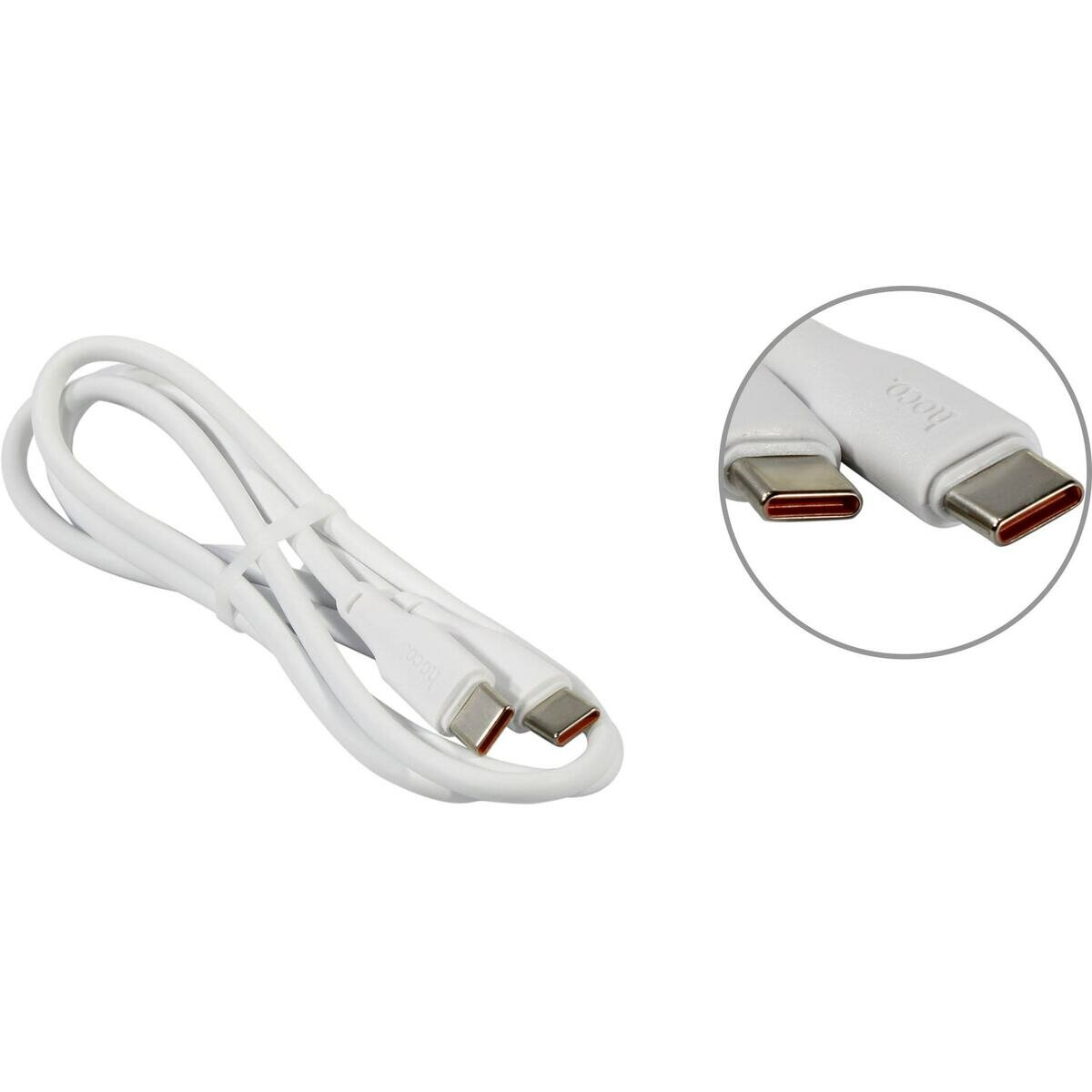 Hoco X93 White <790699> Кабель USB-C-->USB-C 1м