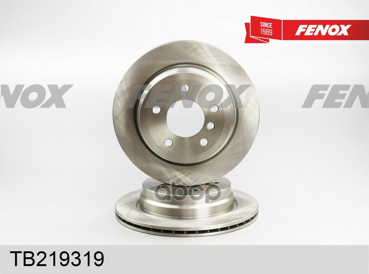 TB219319 диск тормозной! задн BMW E90 2.0-2.5 05> FENOX арт. TB219319
