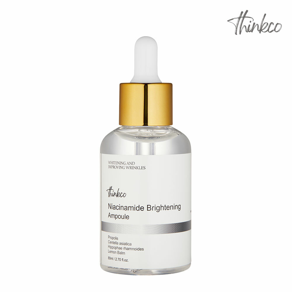 Сыворотка для лица Thinkco Niacinamide Brightening, освежающая, с ниацинамидом, 80мл