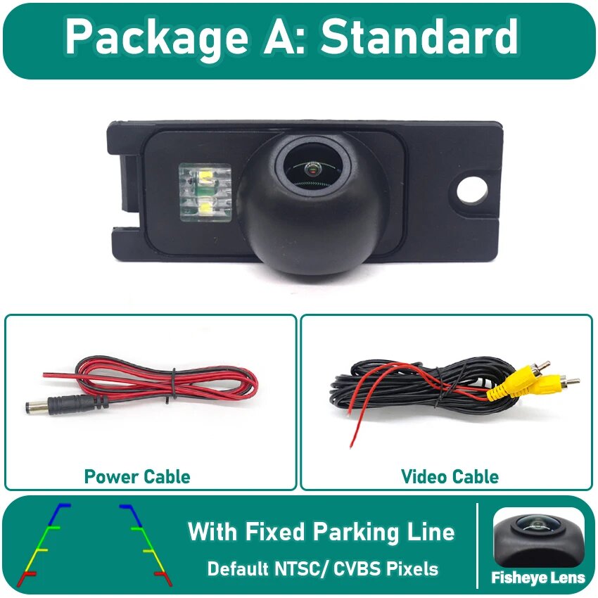 Автомобильная камера заднего вида для Volvo S80 S60 S60L XC60 XC90 V70 XC70 1999-2009 гг. Camera