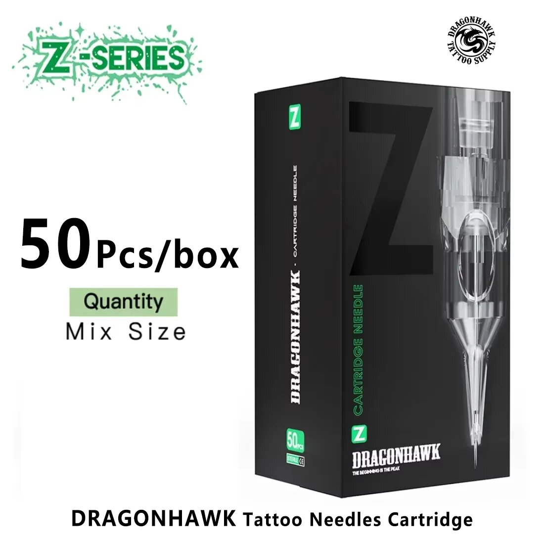 Dragonhawk Z Series иглы для тату, 50 шт.