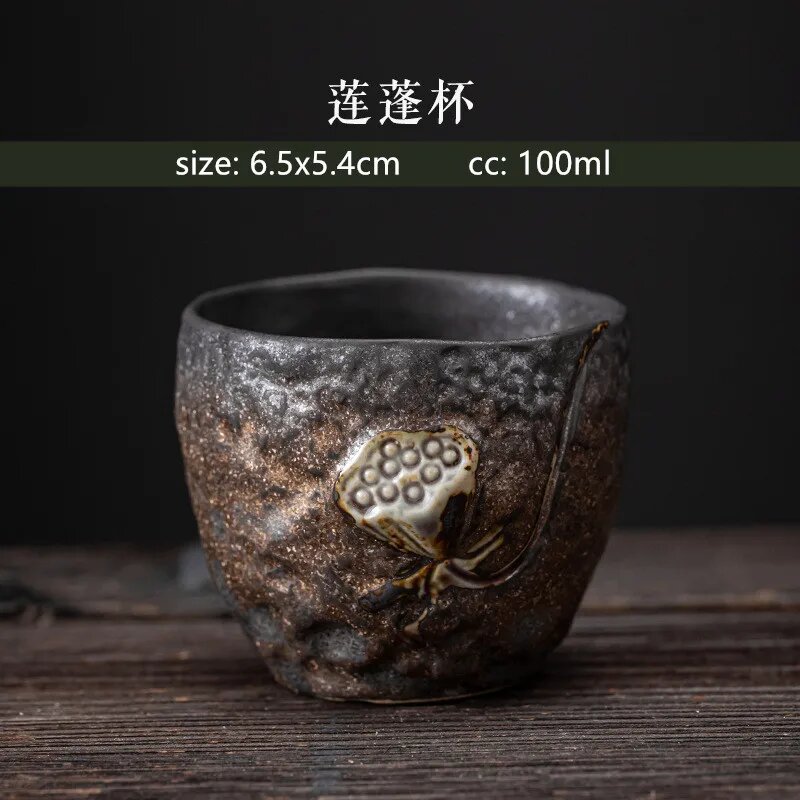 Керамическая чайная чашка JINGDE TEA SET A1