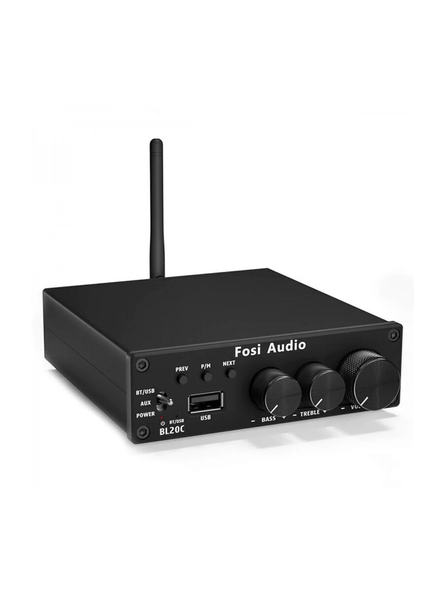 Fosi Audio BL20C, серый, стацианарный усилитель и ЦАП