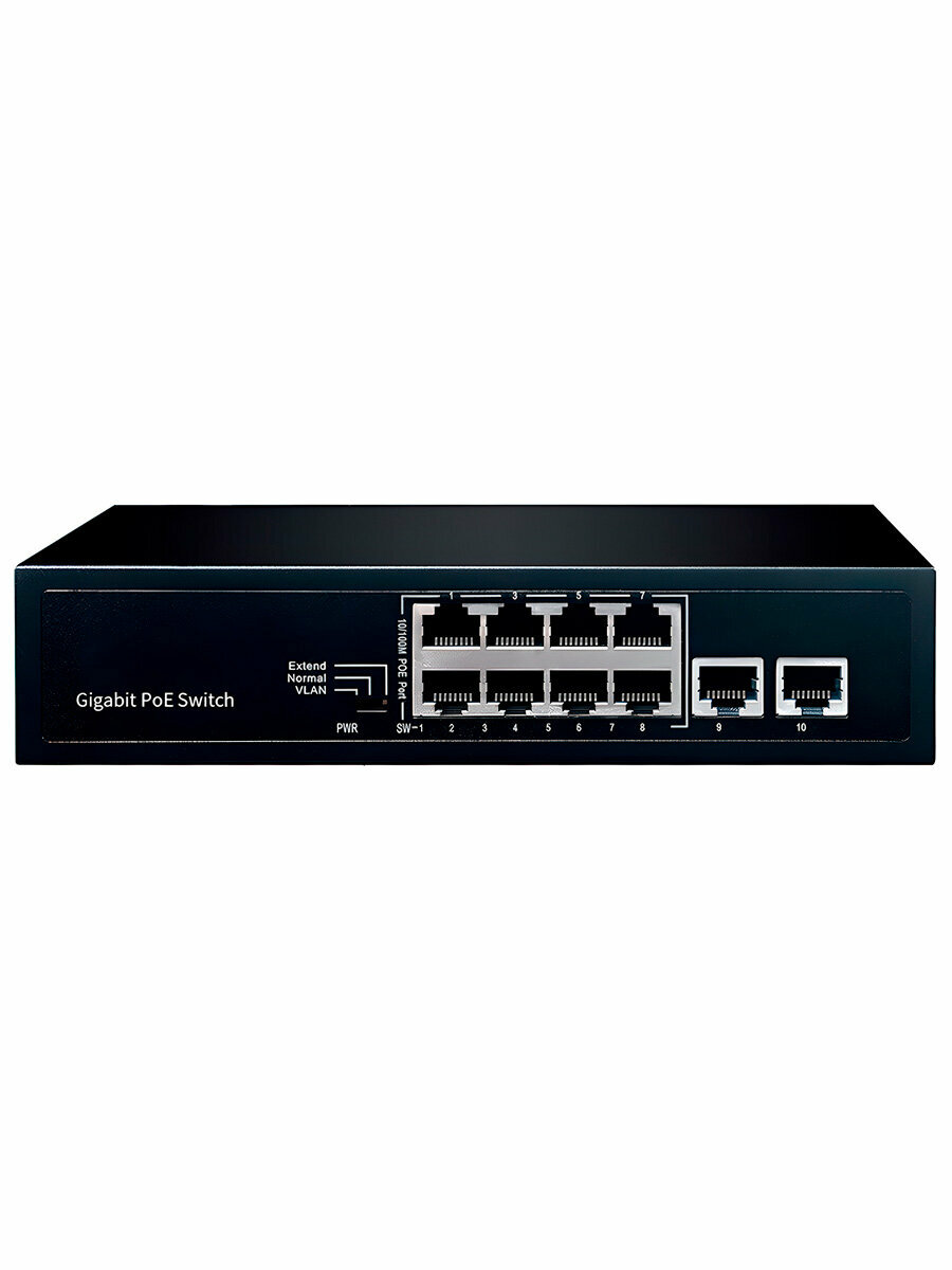 Коммутатор COMFAST 10 Ports POE Switch 1000Mbps (CF-SG181P), 20 Гбит/сек