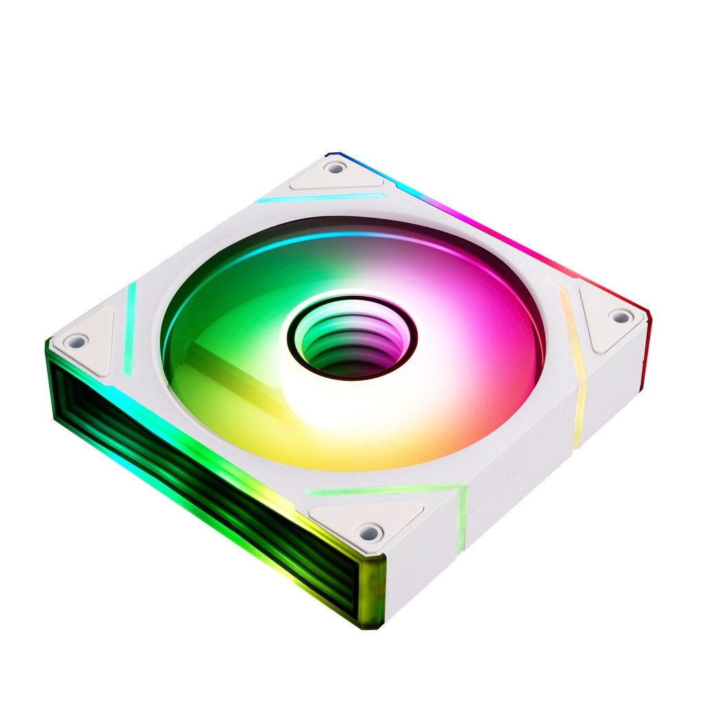 Вентилятор для корпуса 1STPLAYER FC7 White / 120mm ARGB 3pin 5V PWM 4pin 12V 600-1800rpm 47.65cfm 32.2dBA