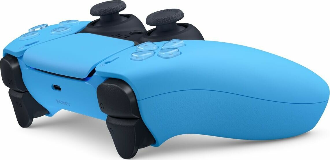 PlayStation Геймпад 5 DualSense Wireless Controller, Bluetooth, голубой — фото 1